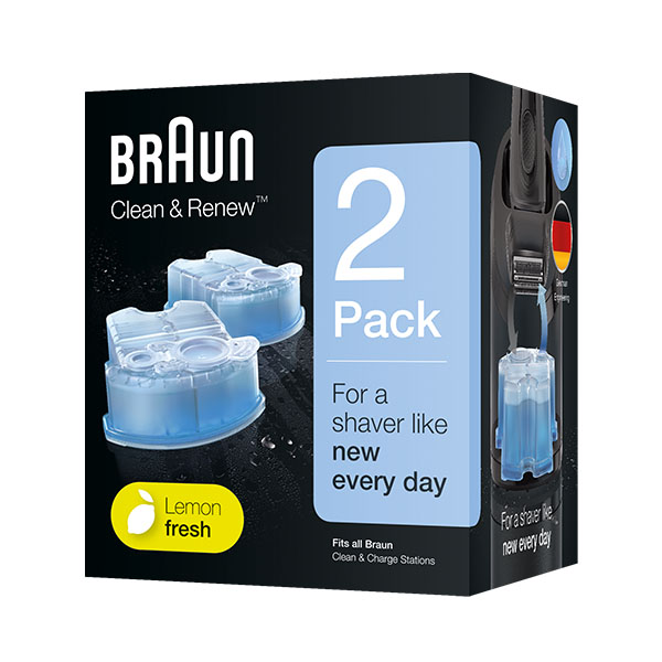 Braun Clean&Renew 2 Cartridges - NamOnline